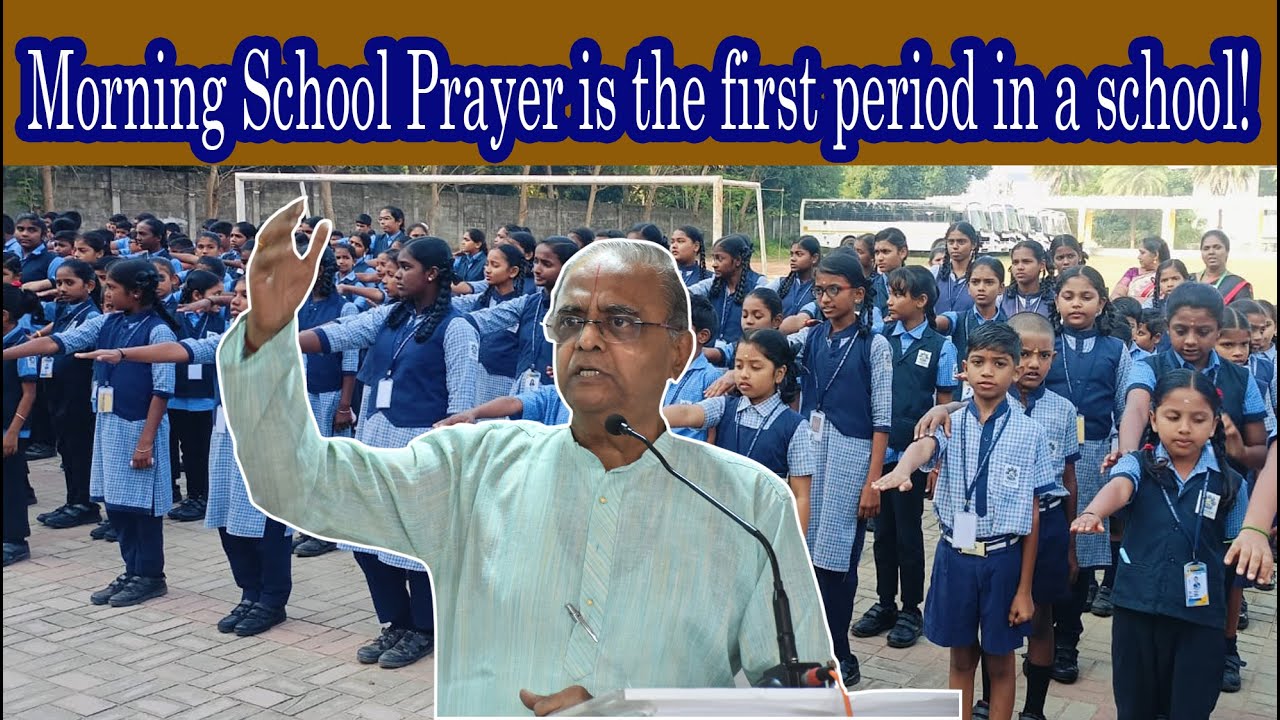 Morning School Prayer is the first period in a school! - YouTube