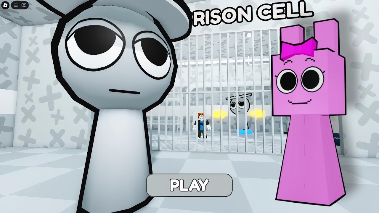 SILVER SPRUNKI BARRY'S PRISON RUN! (OBBY!) - PINKI SPRUNKI ESCAPING ...