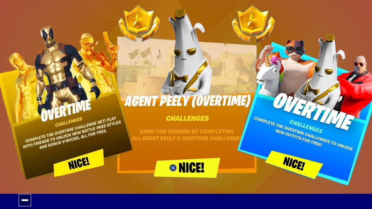 Fortnite Overtime Challenges | Chapter 2 Season 2 Discussion - YouTube