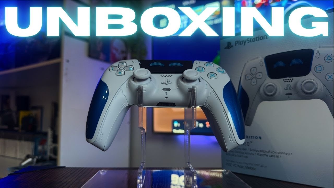 Astro Bot Joyful Edition PS5 Controller Unboxing - YouTube