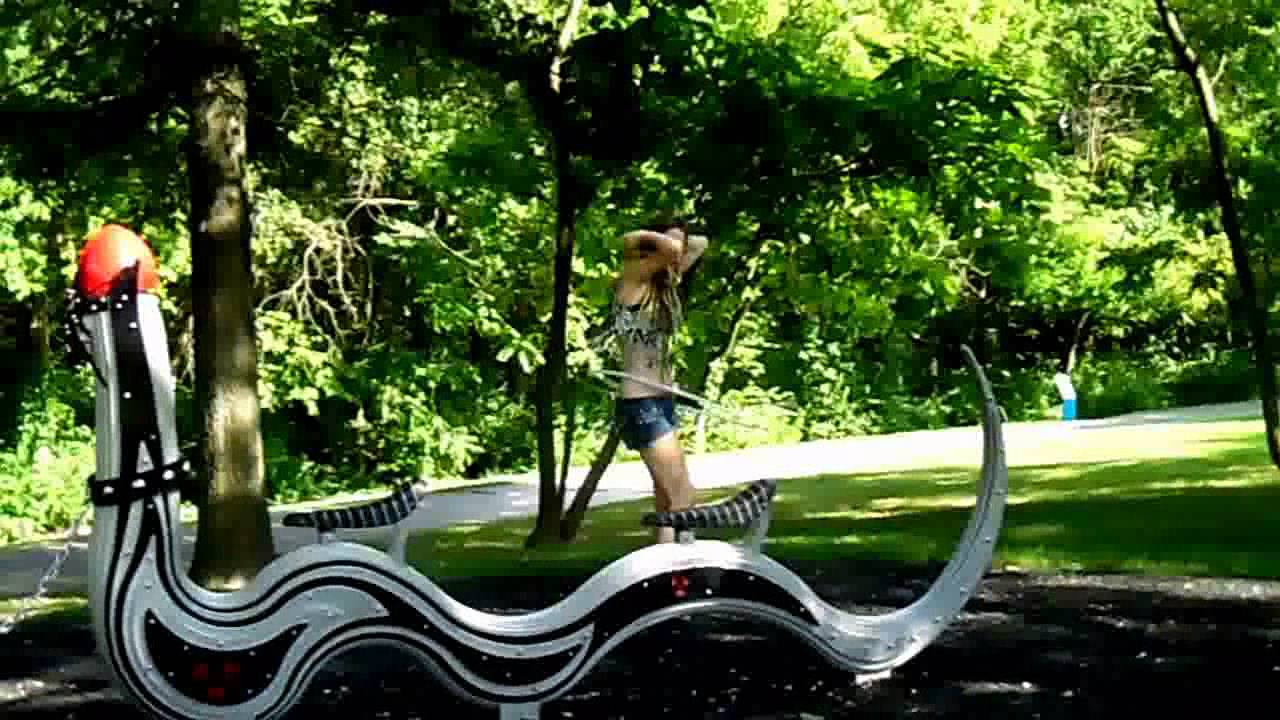 Hardcore Playground Hooping - YouTube