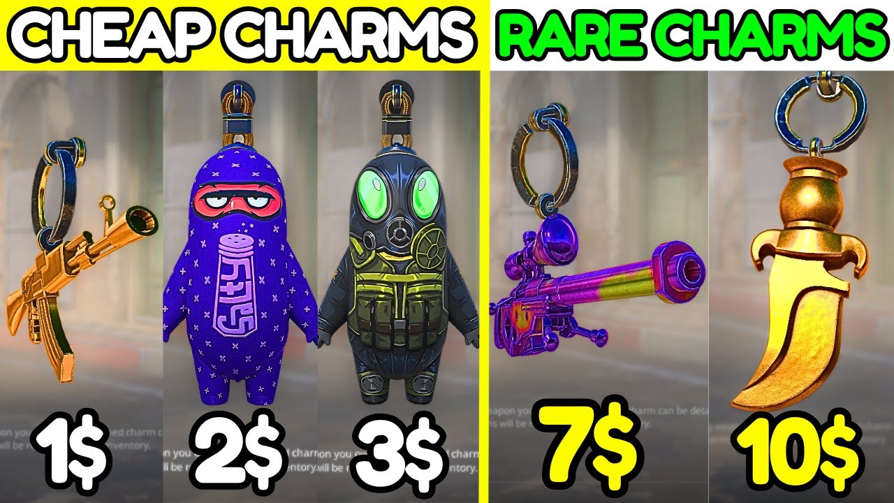 BEST Cheap Charms Under $10 (CS2 Budget Charms with Rare Patterns ...