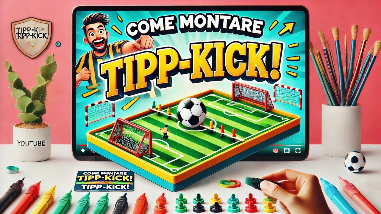 Tipp-Kick: Montaggio e Tutorial per Giocare al Calcio in Miniatura! # ...