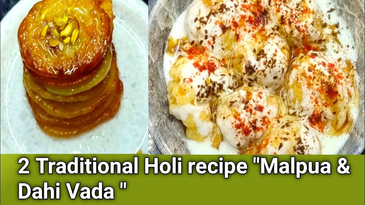 Holi recipes | 2 Traditional Holi Recipes | Holi Festival recipes ...