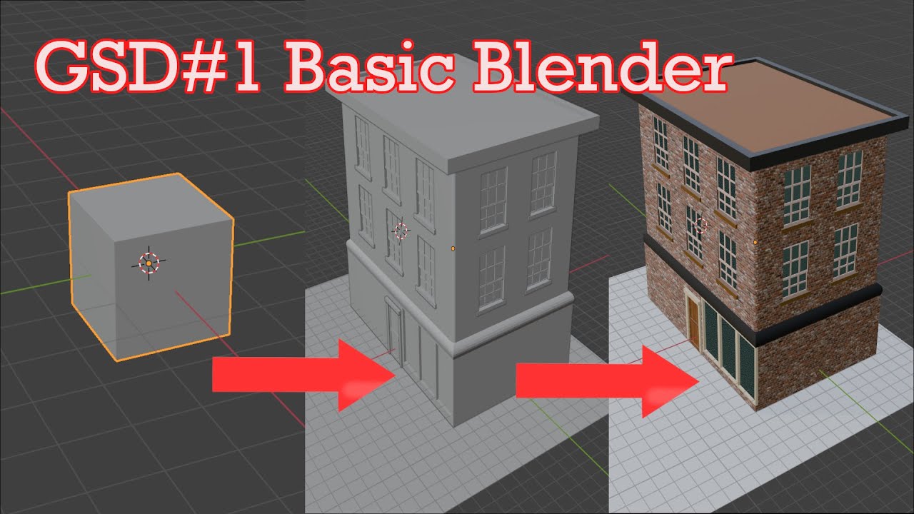 [Getting Stuff Done] Episode 1 Basic Blender - YouTube
