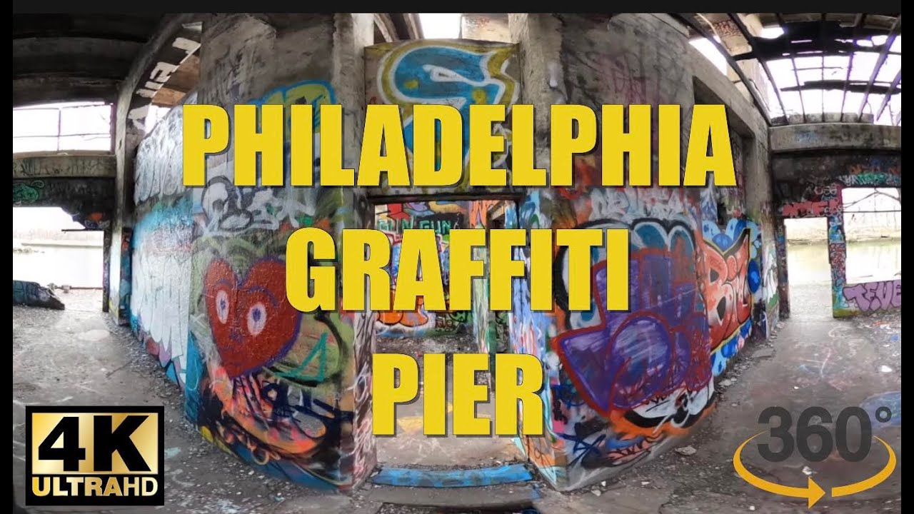 360° Interactive | Philadelphia GRAFFITI Pier VIRTUAL REALITY TOUR (VR ...