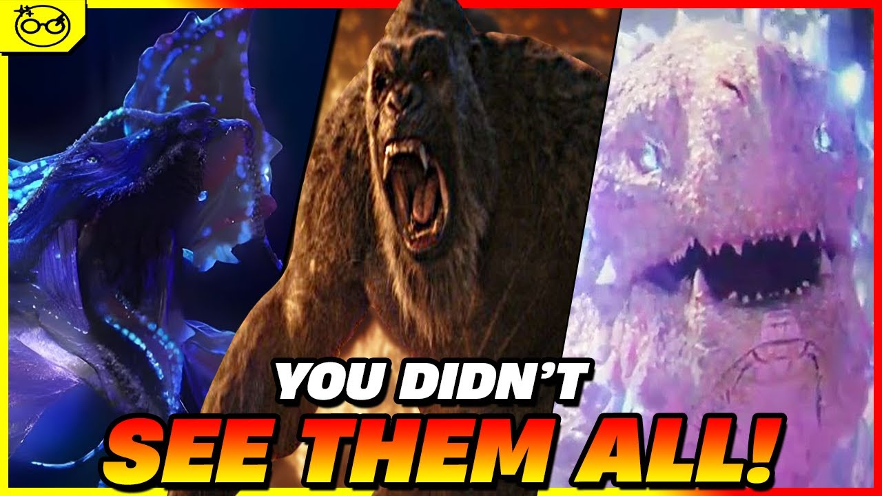 ALL 16 TITANS THAT APPEARED IN GODZILLA x KONG: THE NEW EMPIRE - YouTube