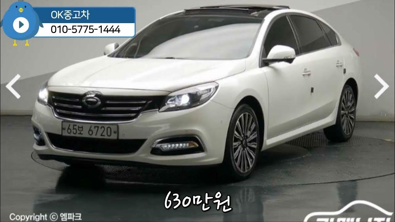 르노 삼성 SM7노바 2.5 RE/15년식/10만km/630만원/단순사고 - YouTube