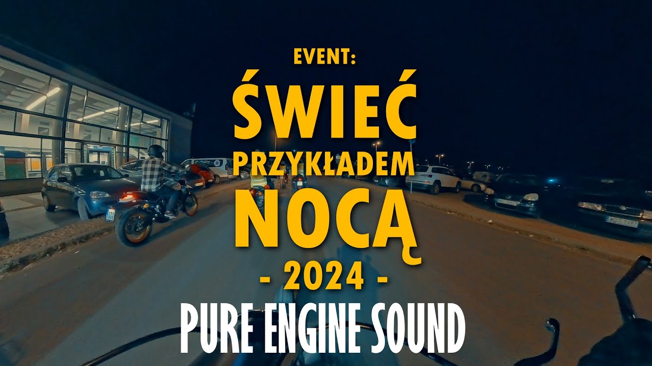 Set an Example at Night / Pure Engine Sound [4K] - YouTube