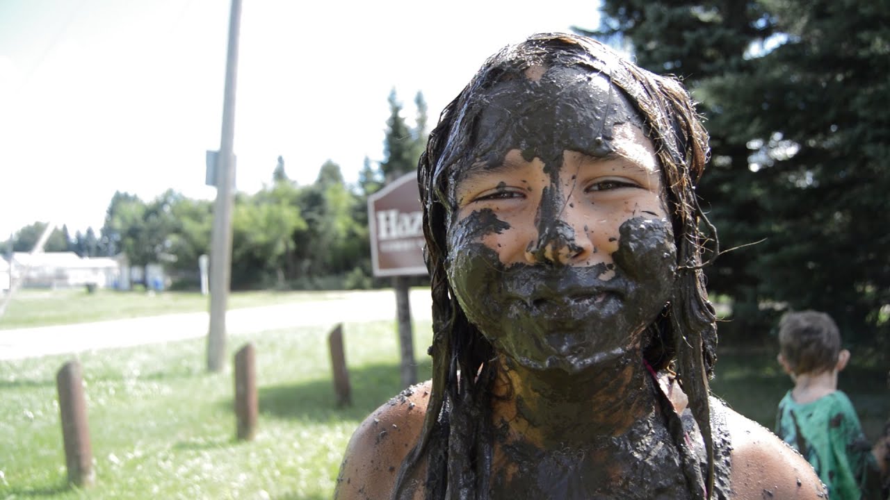 Fun in the mud for summer Playground Program - YouTube