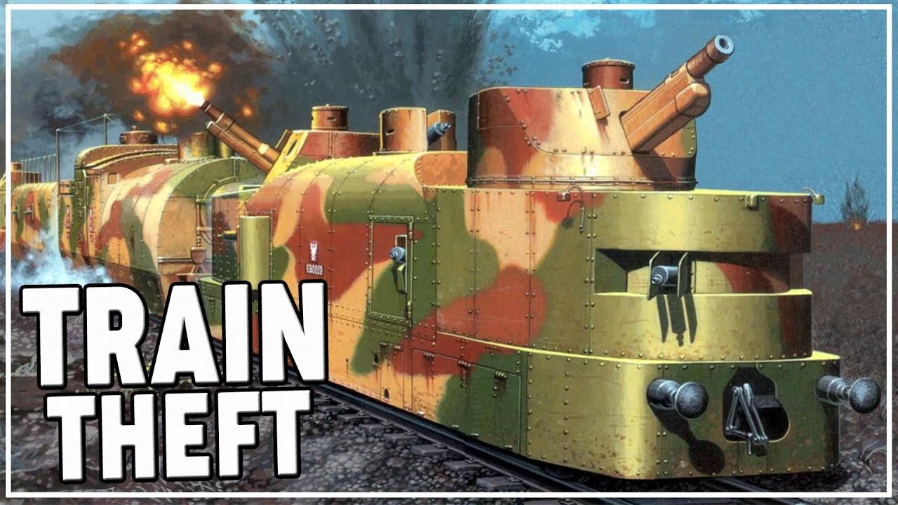 ARMORED TRAIN HEIST | Iron Harvest 1920's STEAMPUNK RTS - YouTube