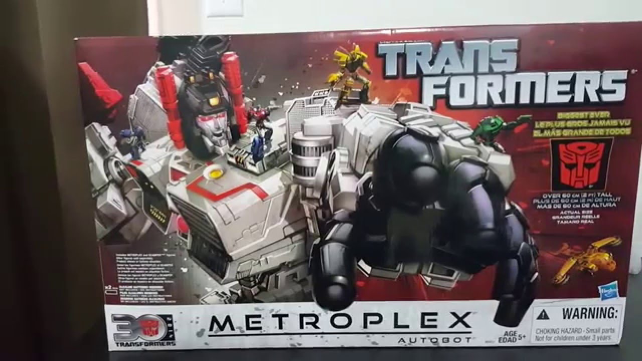 Transformers Metroplex 30th Year Anniversary Edition Toys R Us - Toy ...