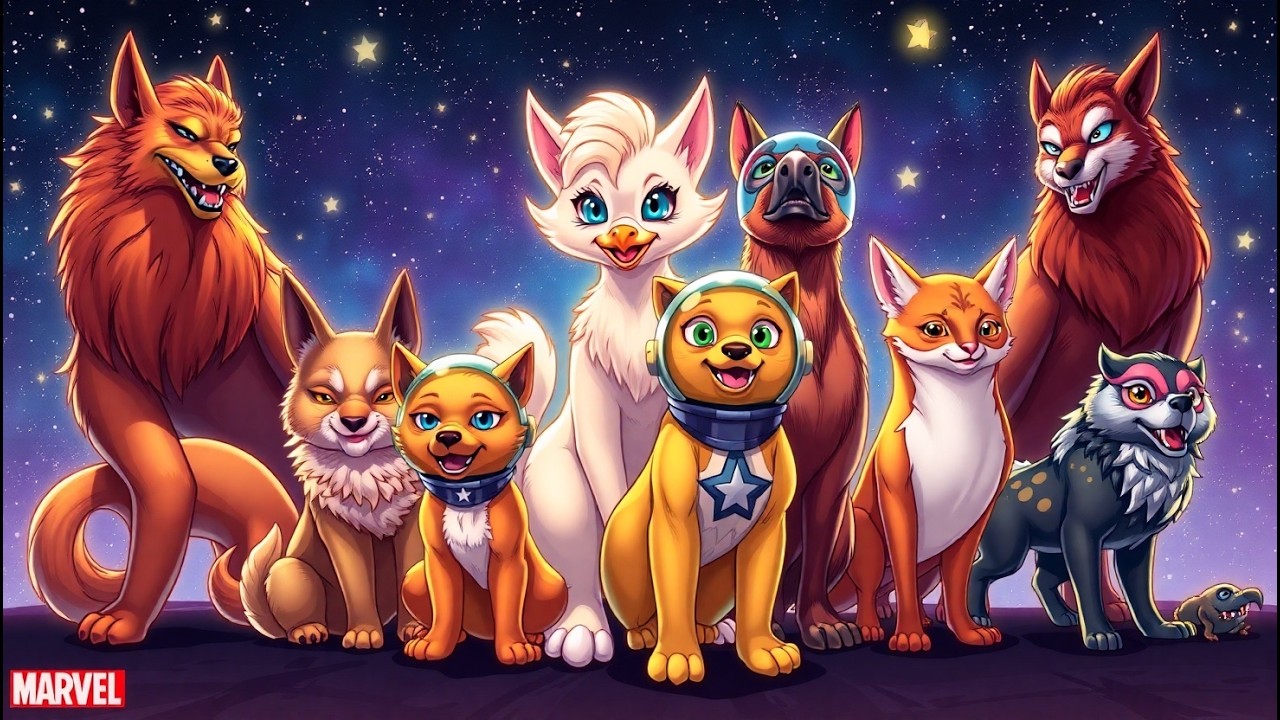 Marvel's Coolest Animal Sidekicks You Never Knew About! - YouTube