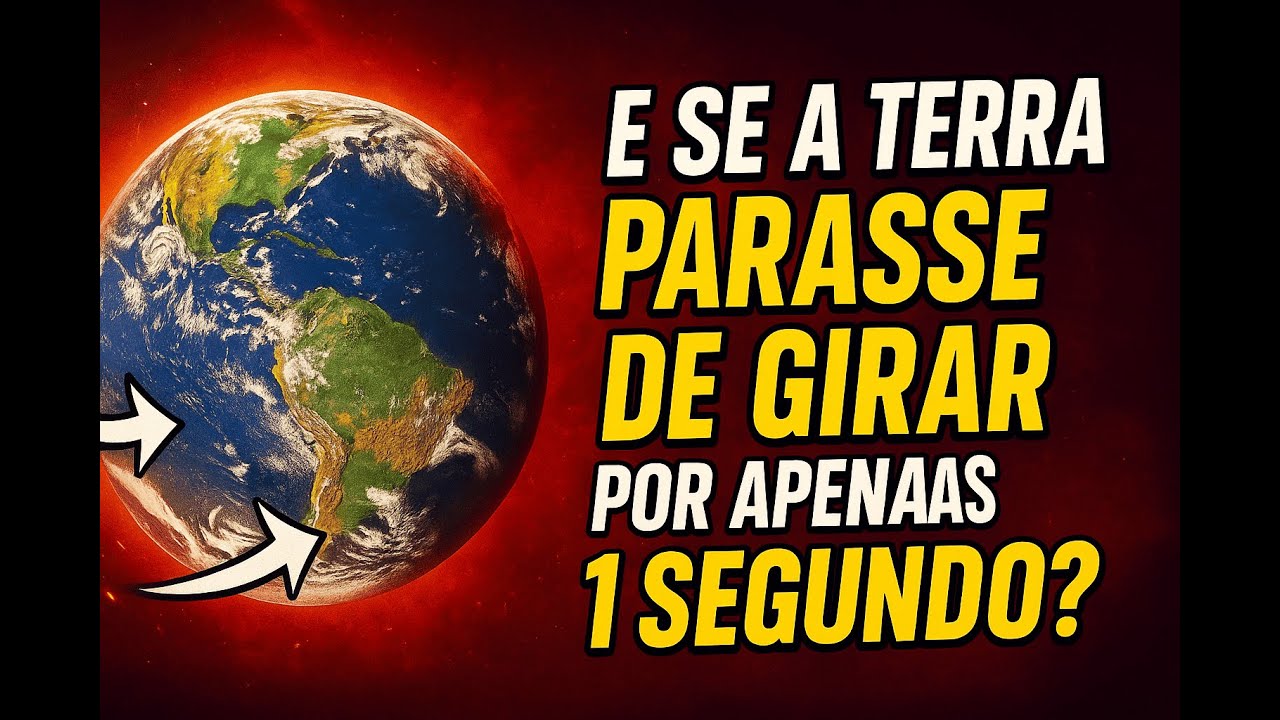 E se a Terra PARASSE de Girar por Apenas 1 Segundo? - YouTube