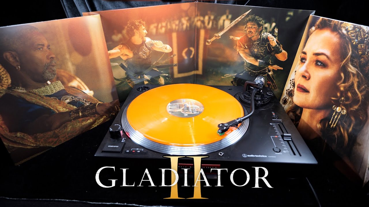 Gladiator II Vinyl Score Review & unboxing - YouTube