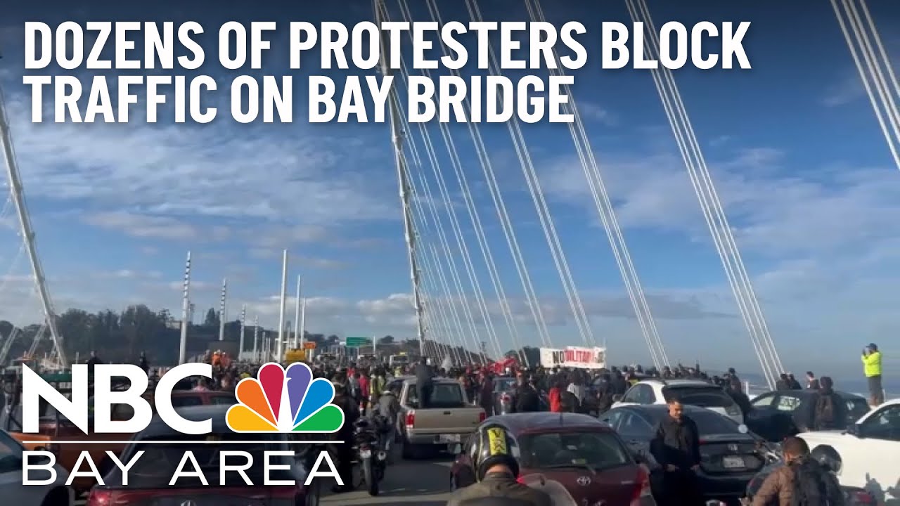 Dozens of protesters cited, released after stopping traffic on the Bay ...