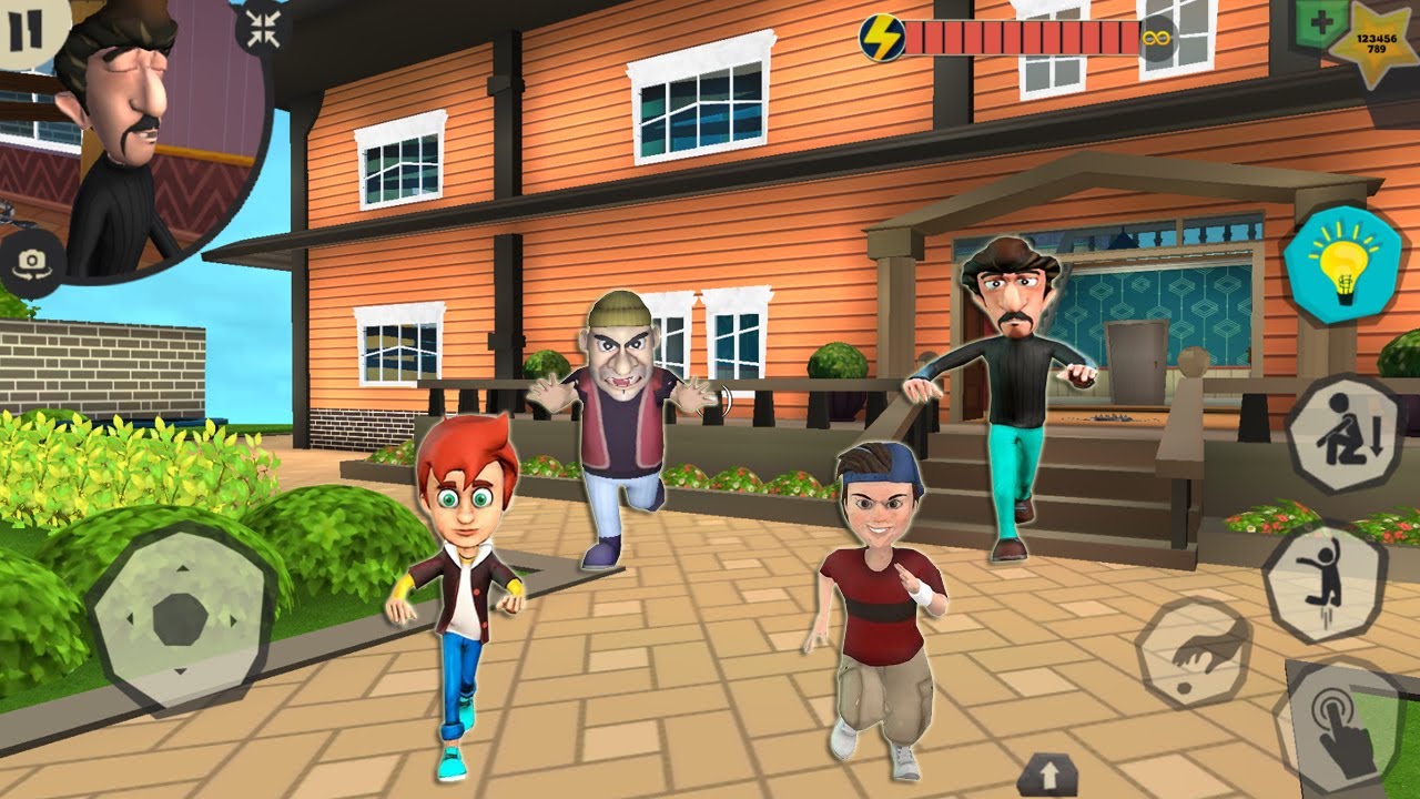 Scary Robber home clash _ new fun game video everyday , Gameplay ...