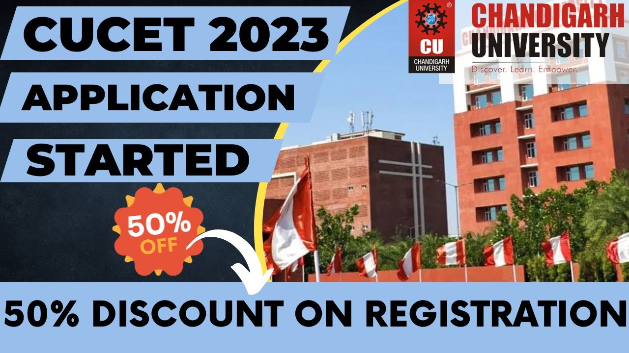 CUCET 2023 Application Form (Out) -Chandigarh University 2023 -How To ...