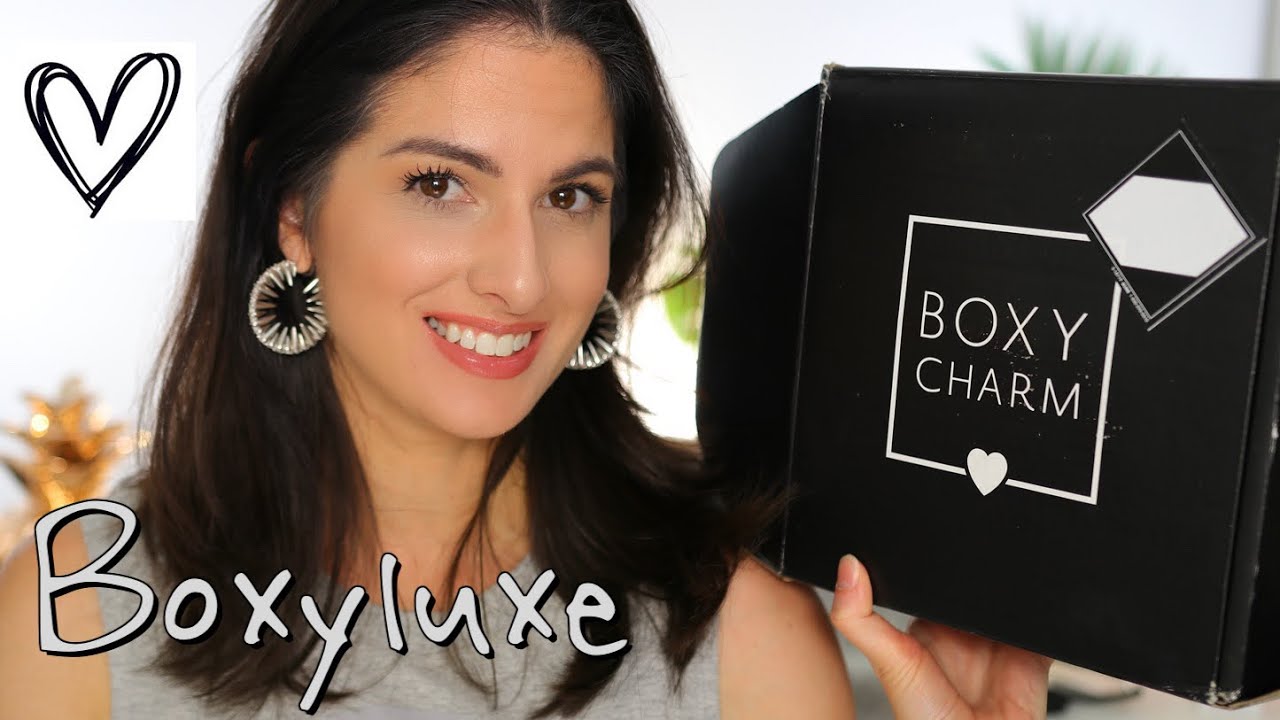 BOXYLUXE June 2019! Unboxying and try on, some amazing products! - YouTube