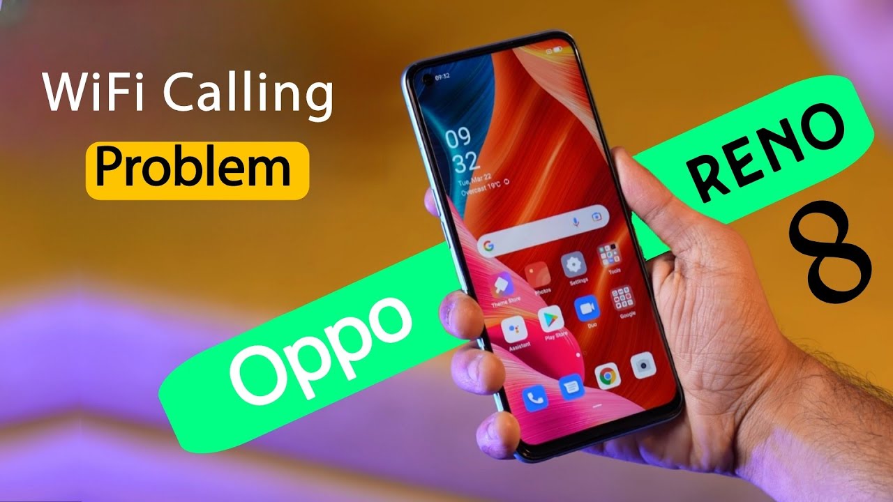 How to Enable Wifi Calling in Oppo Reno 8 | Oppo Reno 8 me Wifi Calling ...