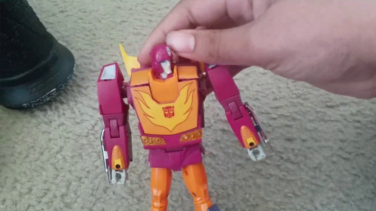 MP-28 Masterpiece Hot Rodimus/Hot Rod Review. - YouTube