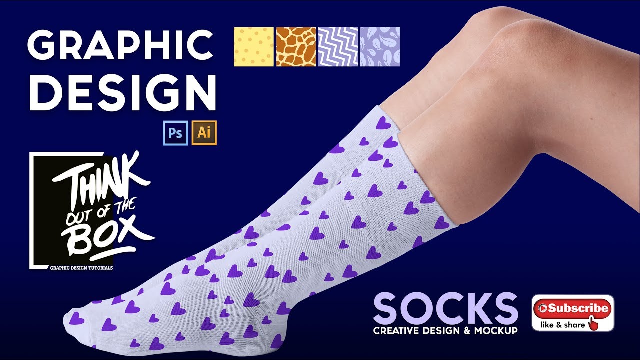 Infographic Tutorial Illustrator Basico Socks