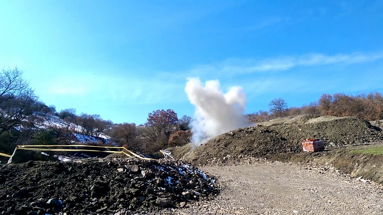 GLYNITE Explosive Tests - YouTube