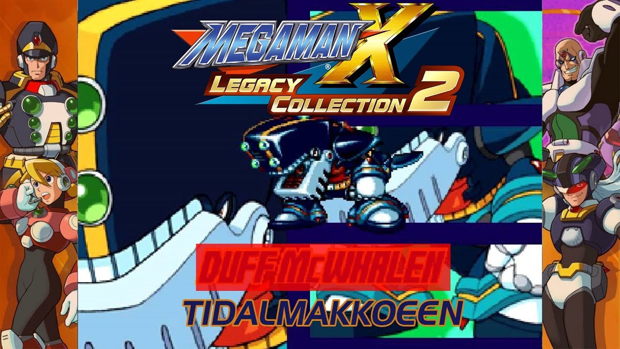 Mega Man X Legacy Collection 2 - X5 Maverick's Guns N' Roses Names No ...