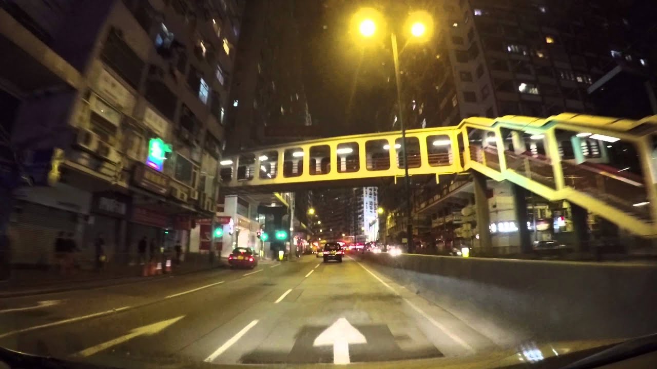 Night Drive in Hong Kong Island - YouTube