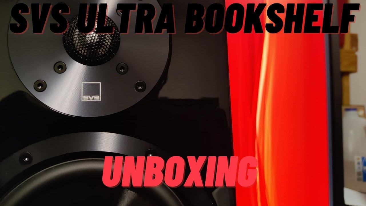 SVS Ultra BookShelf Unboxing - YouTube