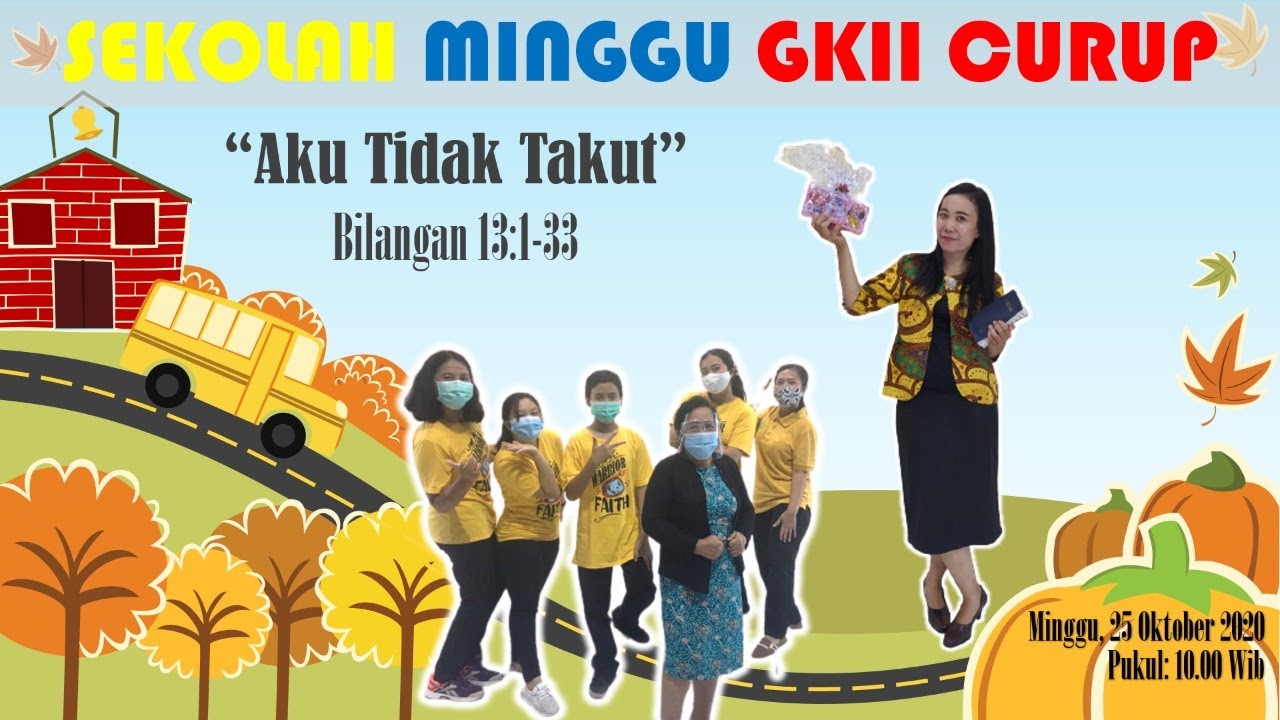 Sekolah Minggu GKII Curup | Minggu, 25 Oktober 2020 - YouTube