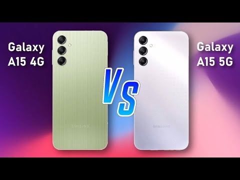 SAMSUNG Galaxy A15 4G ⚡ vs ⚡ SAMSUNG Galaxy A15 5G Full Comparison ...