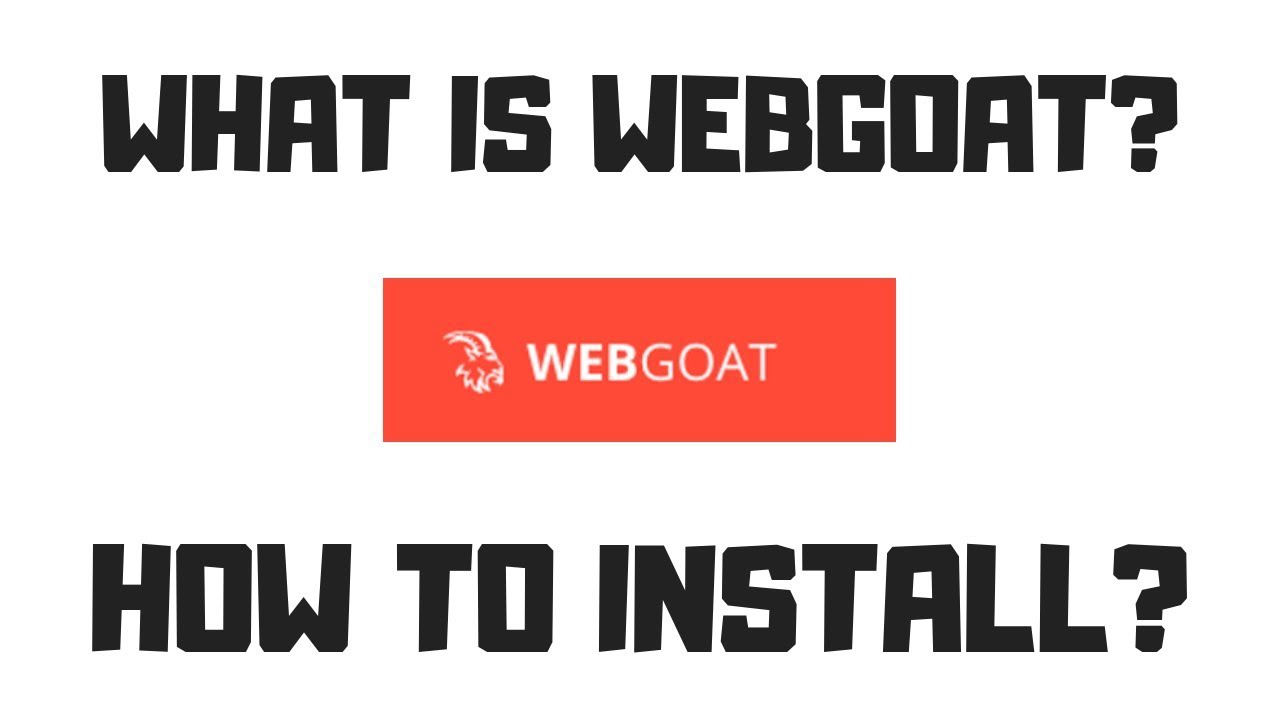 How to install webgoat in Kali Linux - YouTube