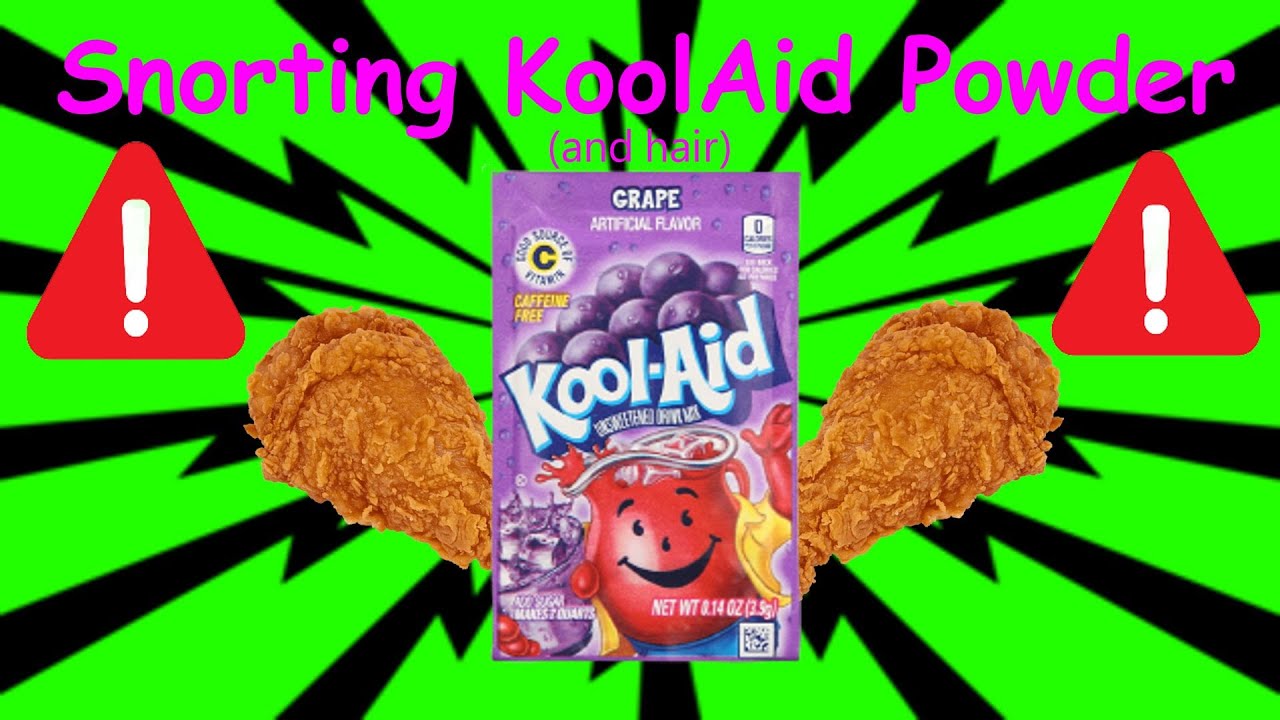 Snorting Kool-Aid + a bonus snort! [Вдыхаем "Кулайд"] - YouTube