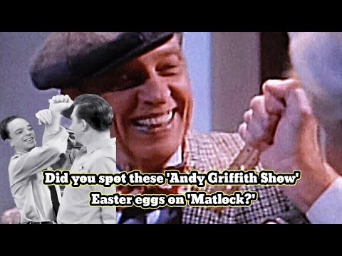 Did you spot these 'Andy Griffith Show' Easter eggs on 'Matlock?' - YouTube