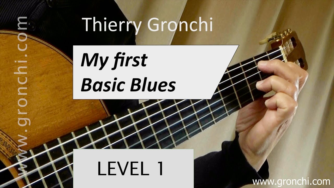 "My first Basic Blues" - Fingerstyle guitar - YouTube