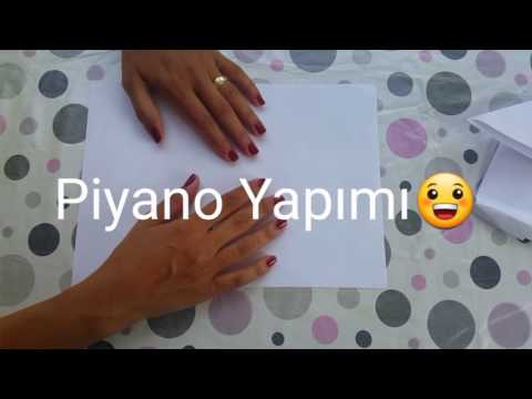 Evde piyano yapımı