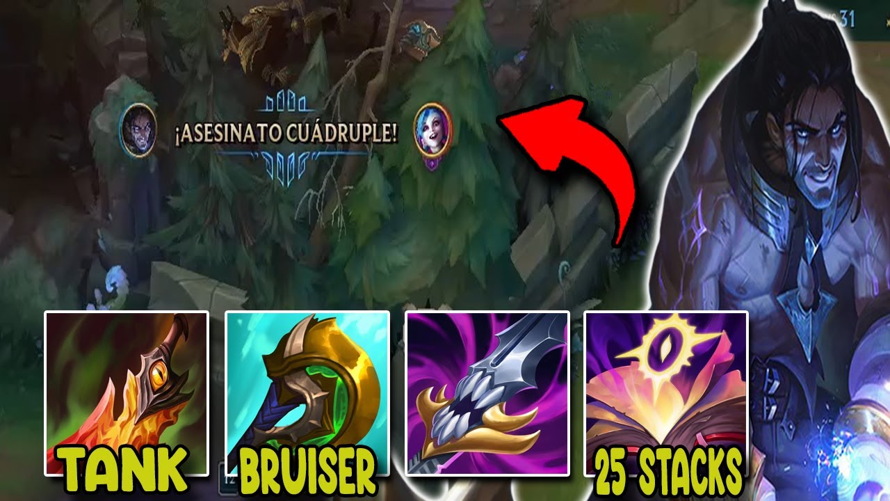 😱 ¡SYLAS PERO SOY UN SUPER BRUISER AD *LA BUILD SECRETA QUE ESTA SUPER ...