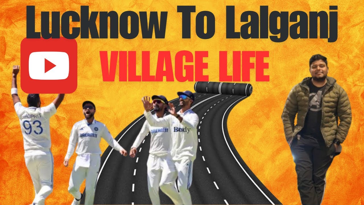 Village Cricket & Toll-Free Travel to Lucknow Airport || Village cricket || Road-Lucknow - YouTube