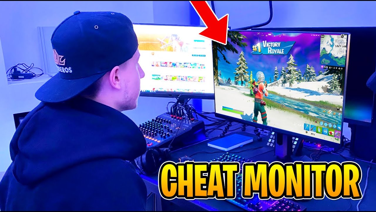 ICH TESTE den CHEAT MONITOR in Fortnite! - YouTube