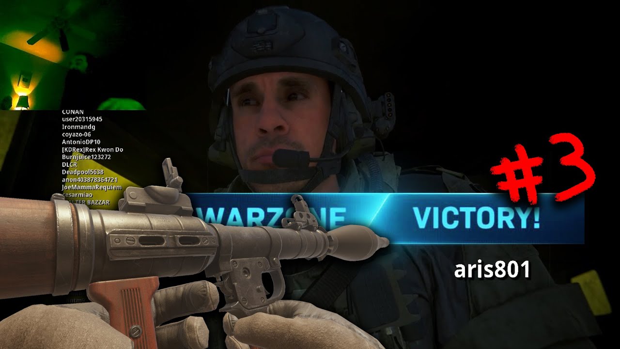 5 RPG Kills and a WIN? I'm a Real COD Player Now | Warzone Win #3 - YouTube