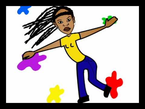 I whip my hair back and forth Animation - YouTube