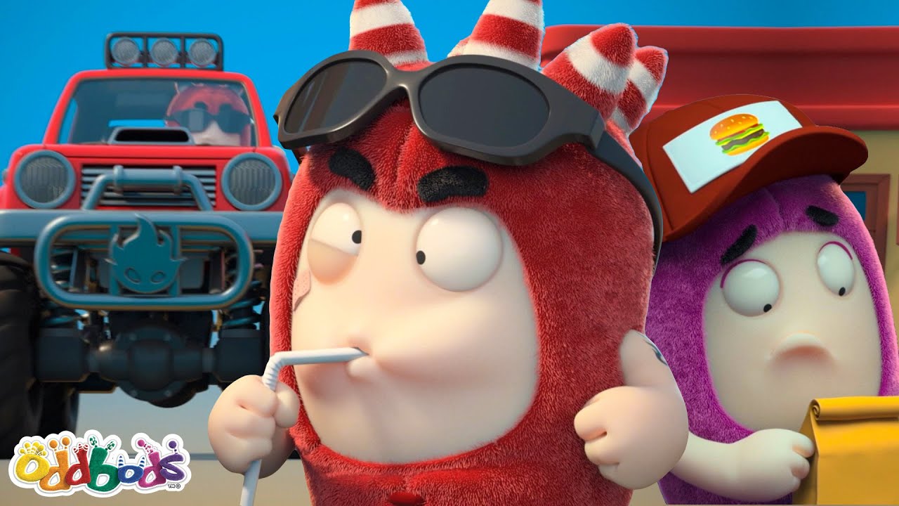Drive Through! 🚗 | BEST Oddbods Full Episode Marathon | 2023 Funny ...