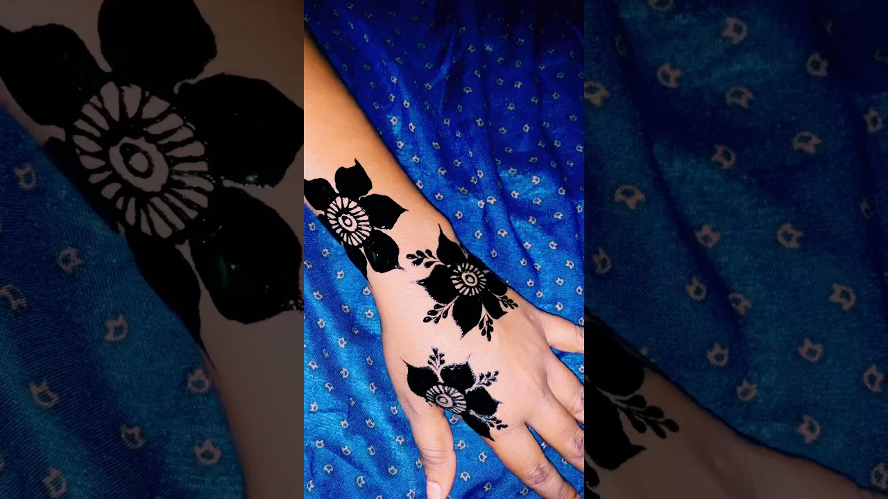 Cilaan nashqad qurxoon arabic henna design - YouTube