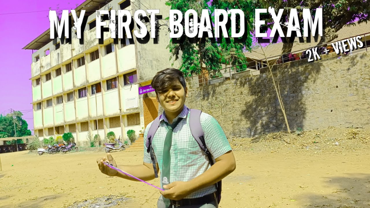 My first Board exam 🔥 AD133 - Heyy kaif || My First Vlog - YouTube