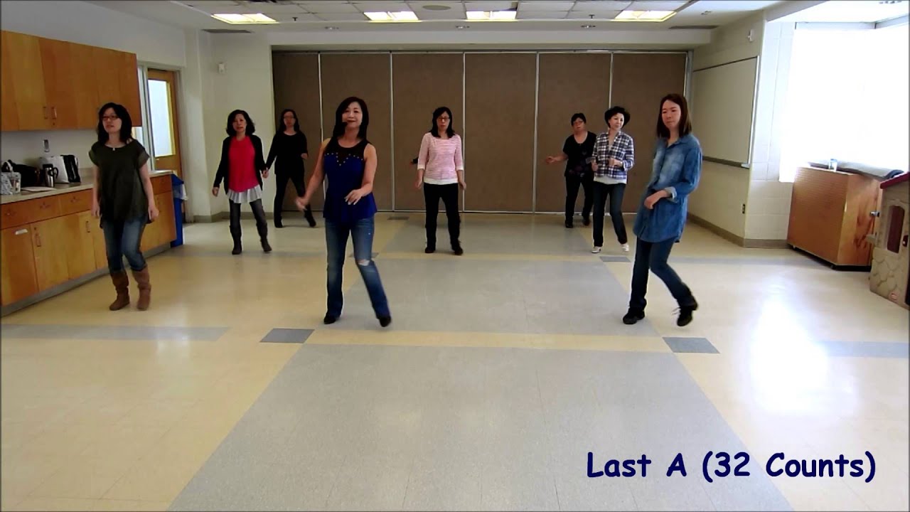 Blue Jeans Talk - Line Dance (Dance & Teach) - YouTube