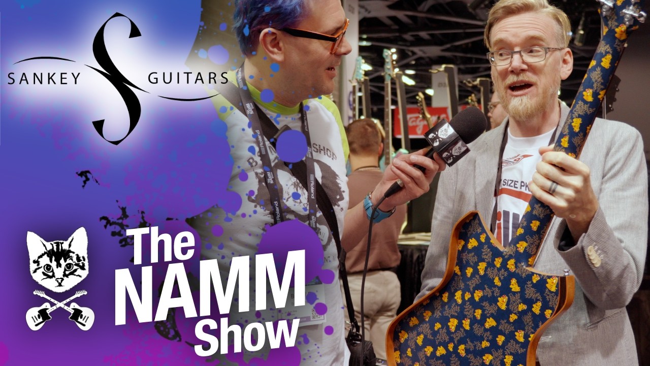 What Makes Sankey Guitars So Unique? NAMM 2025 Exclusive! - YouTube