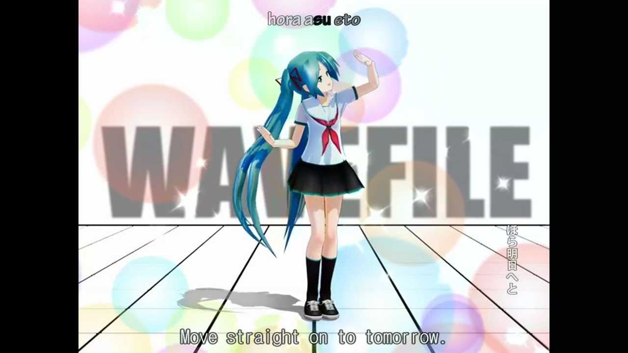 [MMD] Wavefile FULL - English + Karaoke - YouTube
