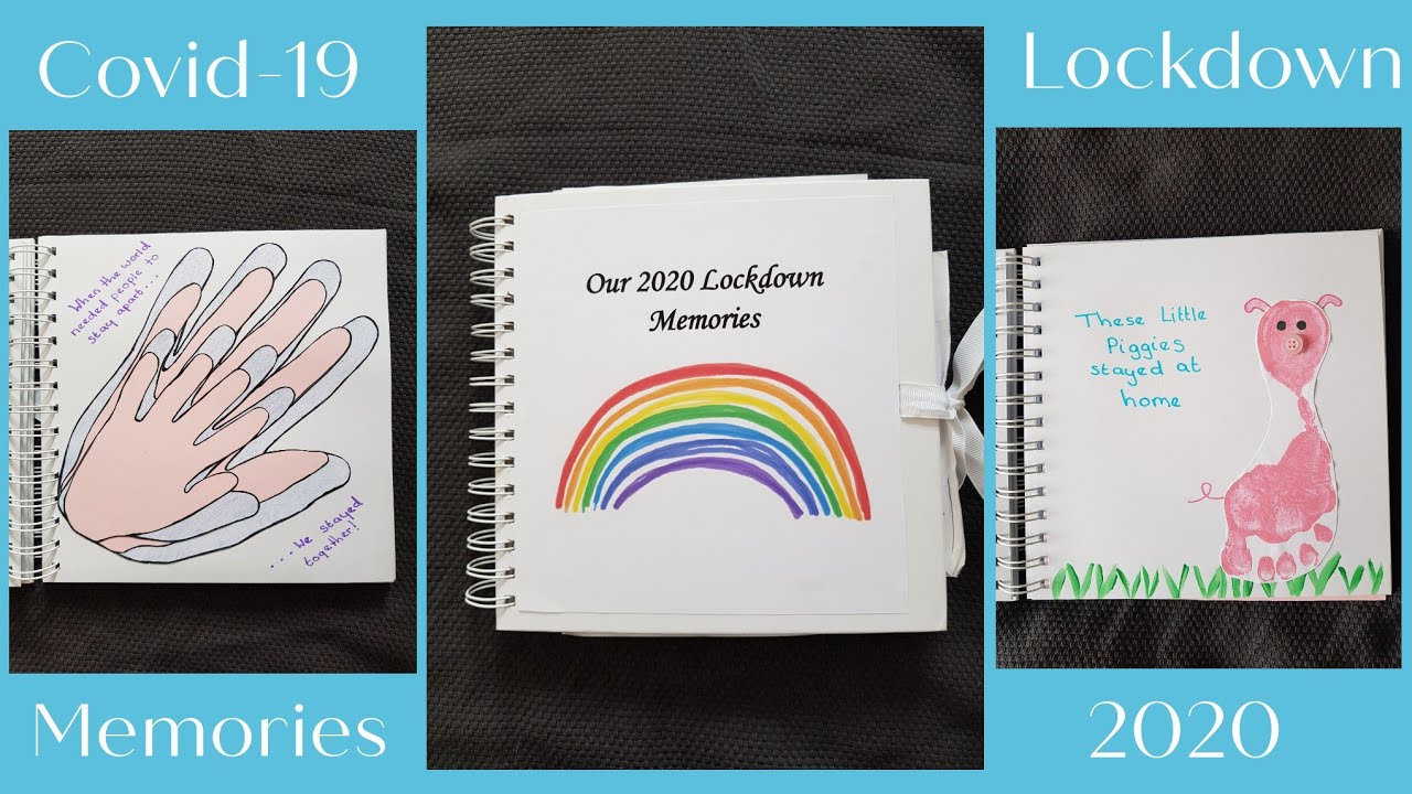 LOCKDOWN SCRAPBOOK 2020 | Covid-19 - YouTube