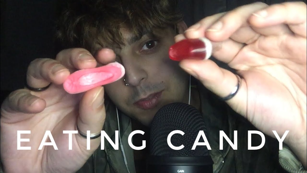 ASMR Ita│ Eating Gummy Candy (Intense Mouth Sounds) - YouTube